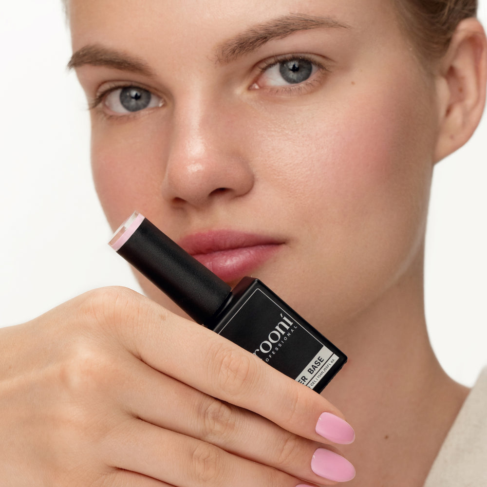 Sirooni Rubber Base - Diamond Clear 15ml | Durable & Self-Leveling